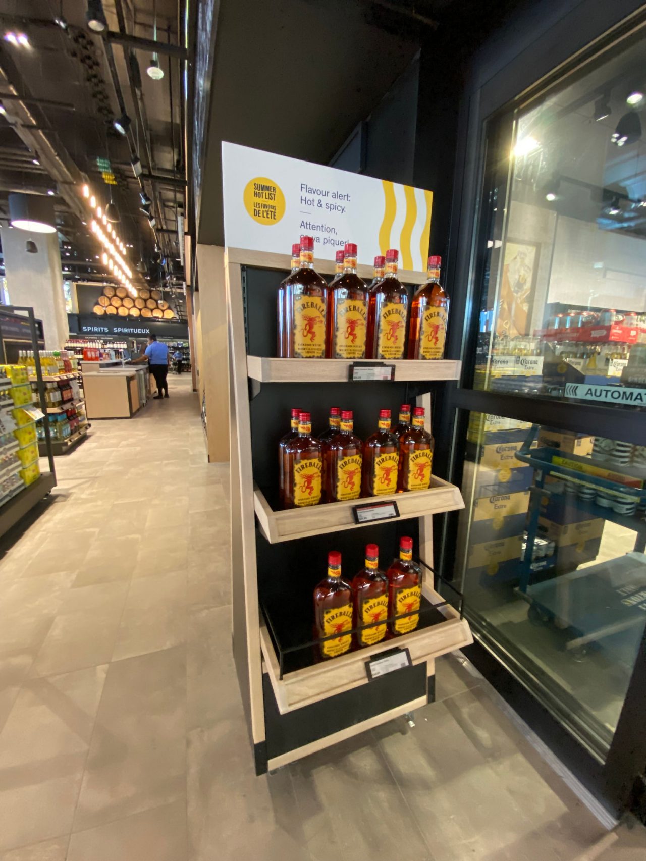 Spirits Cold Room Display | Doing Business with LCBO